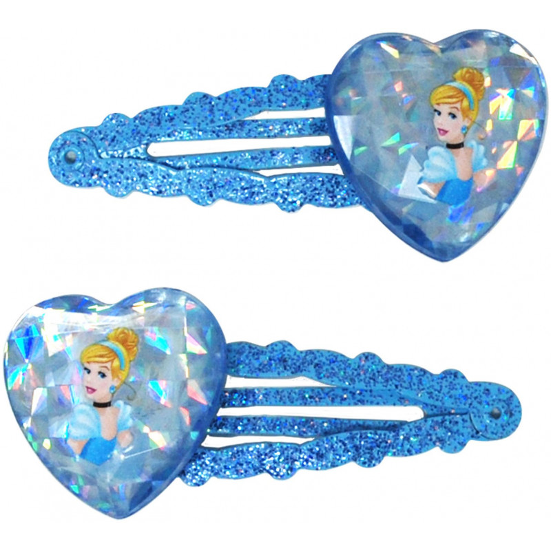 Pink Poppy - Cinderella Heart Gem Snapclips - Shop Now!
