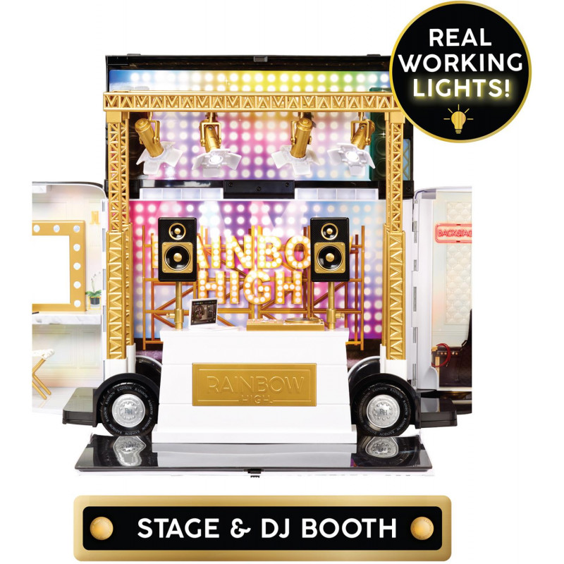 Rainbow High World Tour Bus & Stage Playset - Afterpay