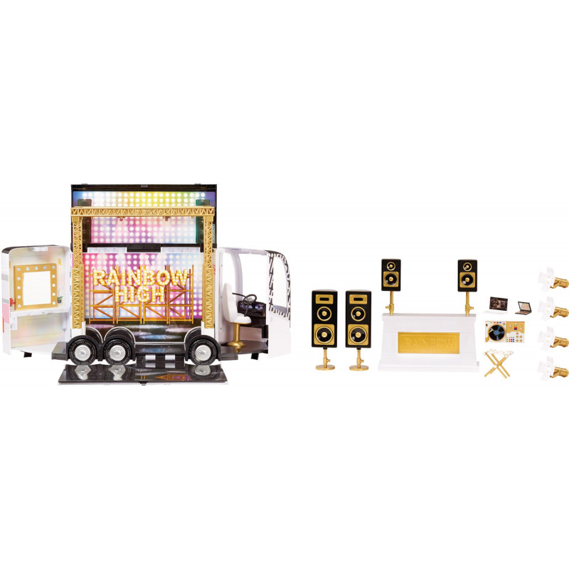 Rainbow High World Tour Bus & Stage Playset - Afterpay