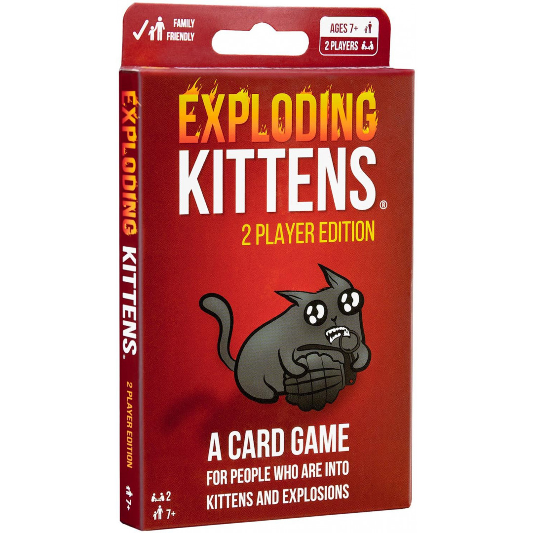 Exploding Kittens 2 Player Edition | Mr Toys Toyworld