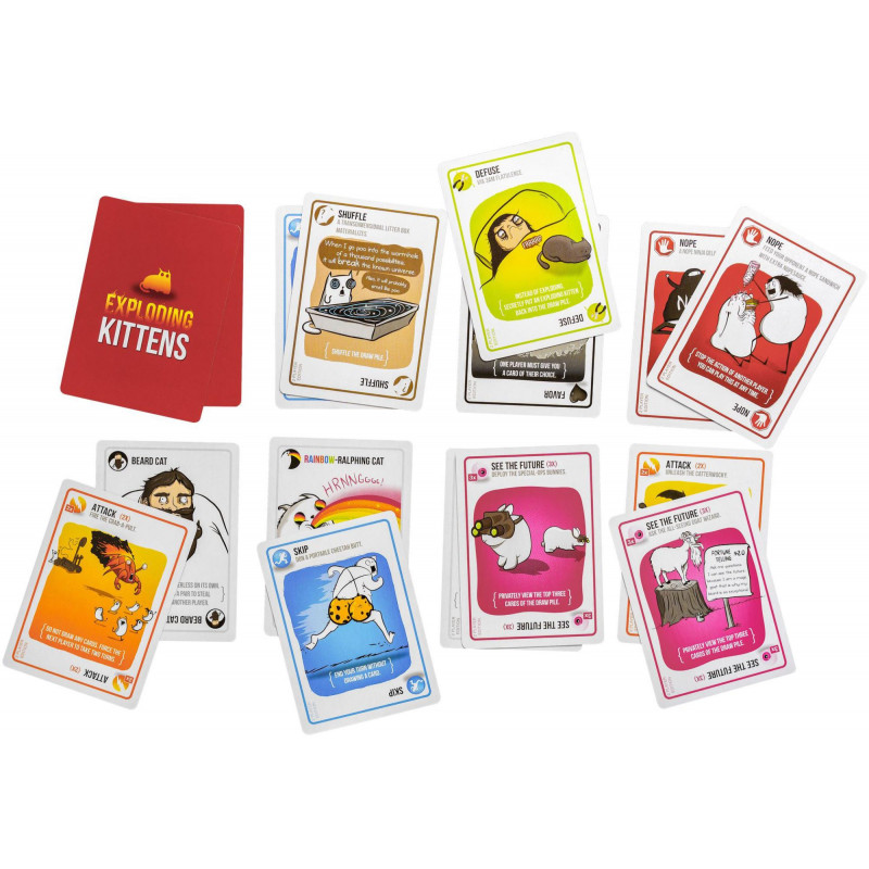Exploding Kittens 2 Player Edition | Mr Toys Toyworld