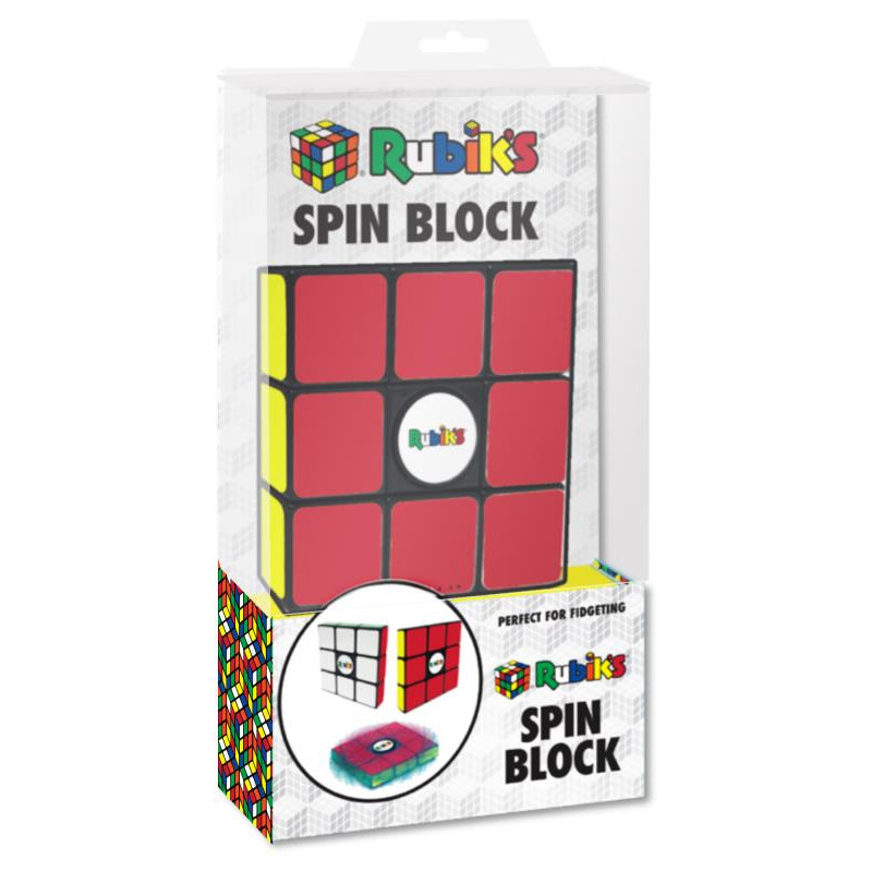 Rubik's Spin Block Red - Afterpay Available!
