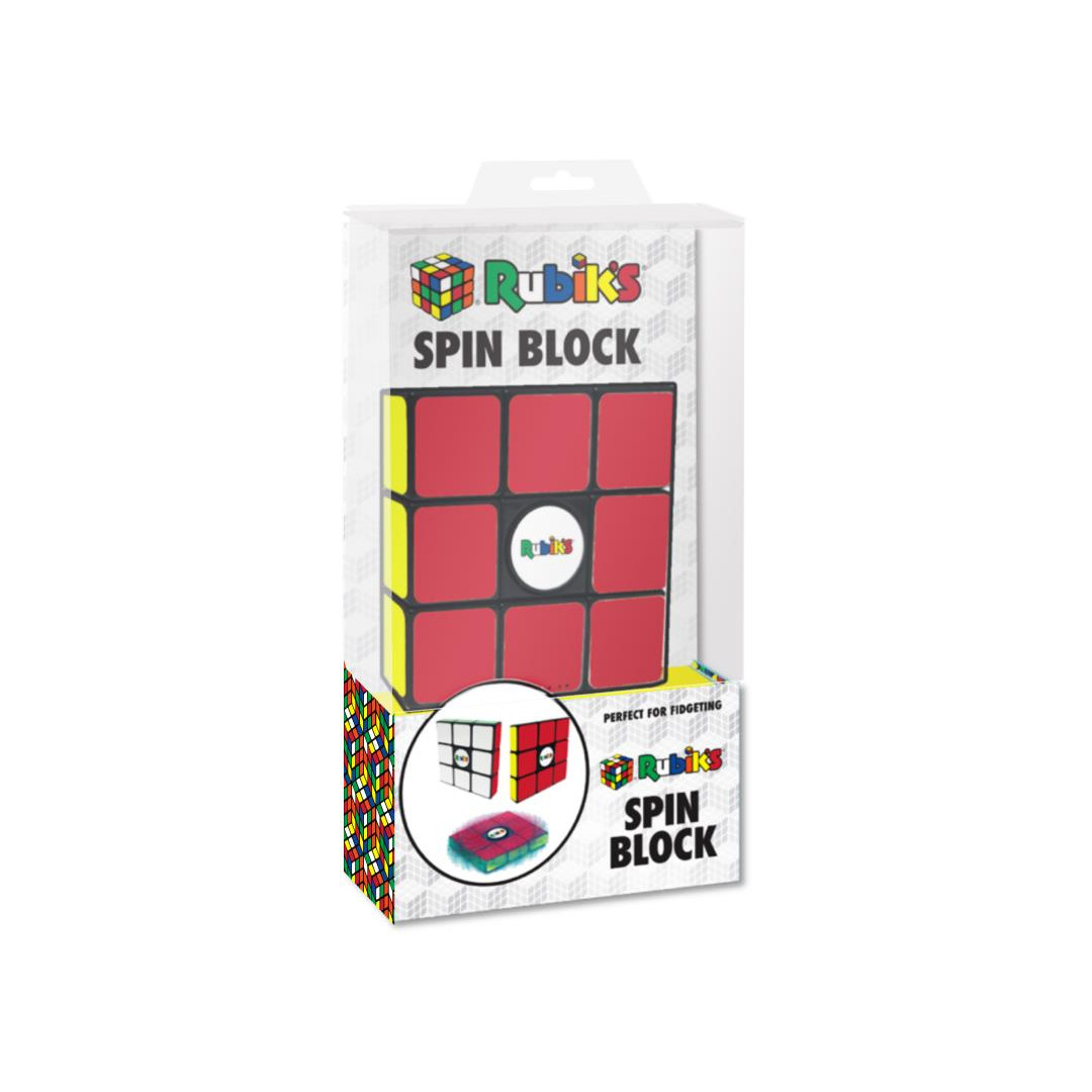 Rubik's Spin Block Red - Afterpay Available!