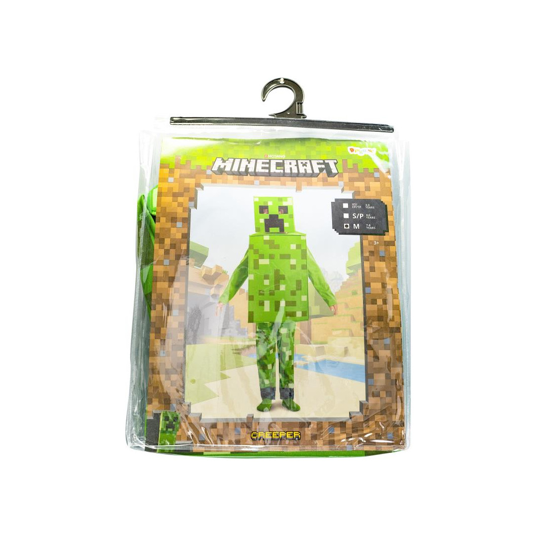 Minecraft Creeper Fancy Dress Costume 7-8 - Afterpay