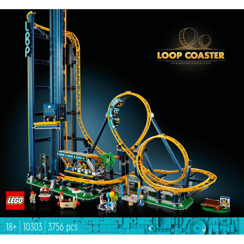 LEGO Icons Loop Coaster 10303 | Mr Toys Toyworld