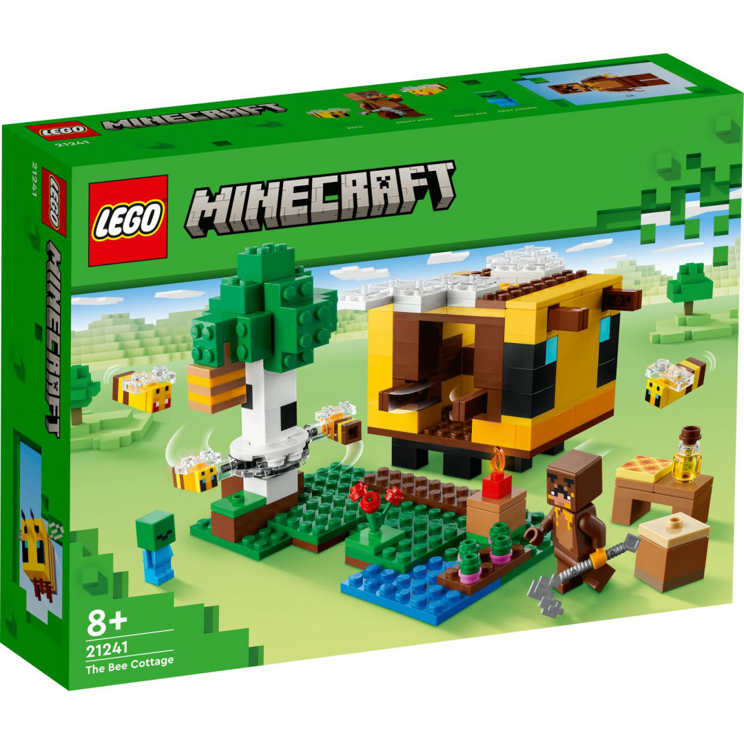 LEGO Minecraft The Bee Cottage 21241 | Mr Toys Toyworld