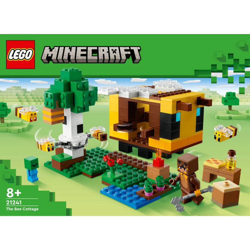 LEGO Minecraft The Bee Cottage 21241 | Mr Toys Toyworld