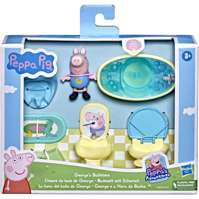 Peppa Pig Georges Bathtime | Mr Toys Toyworld