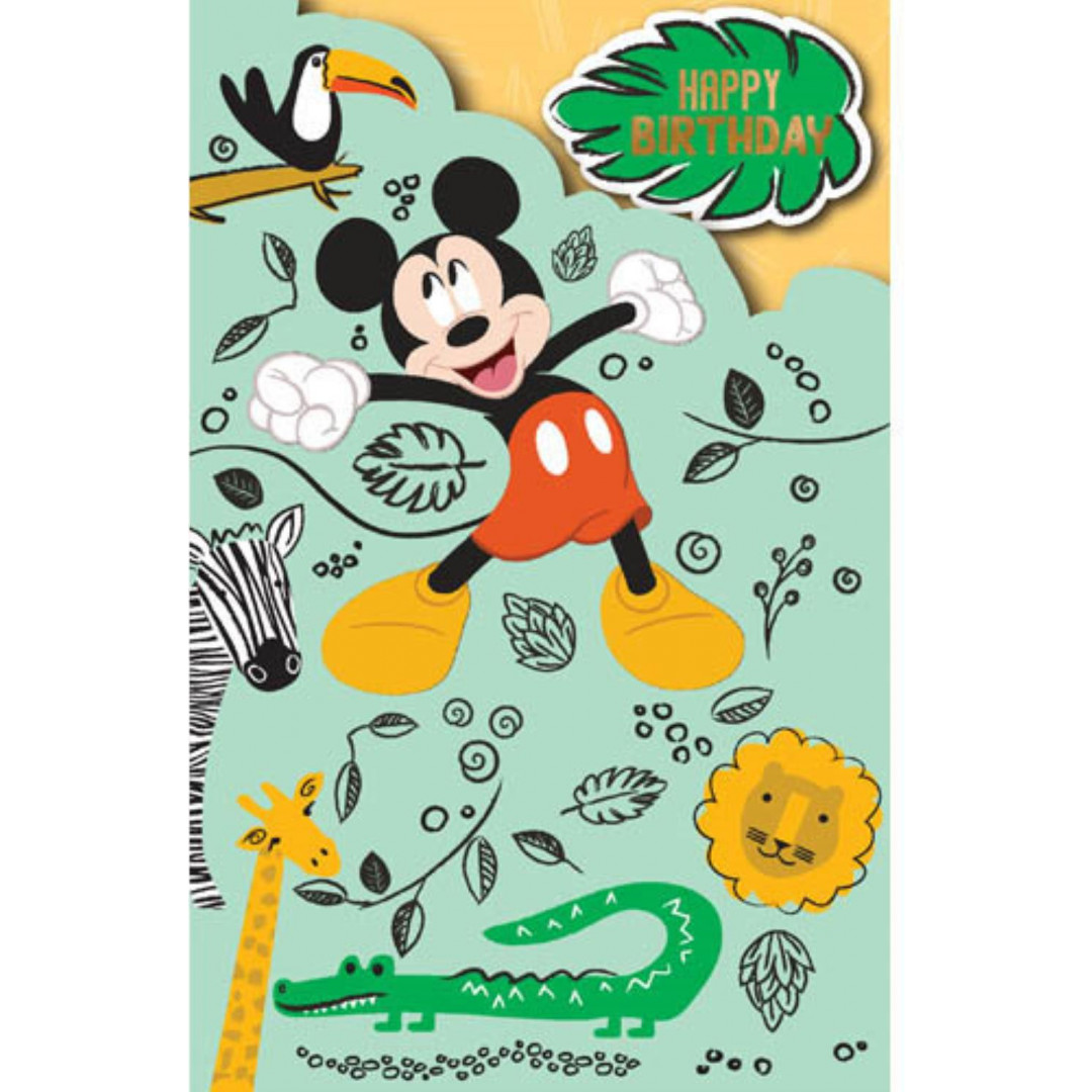 Mickey & Minnie & Friends Card Premium - Afterpay Available!