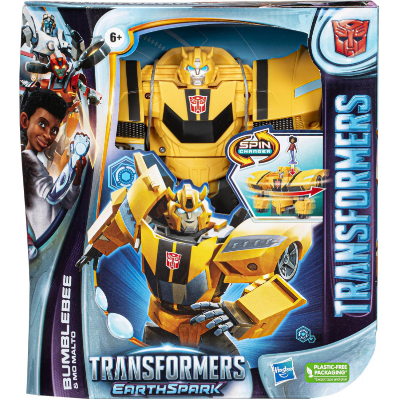 Transformers Earthspark Spinchanger Bumblebee - Afterpay