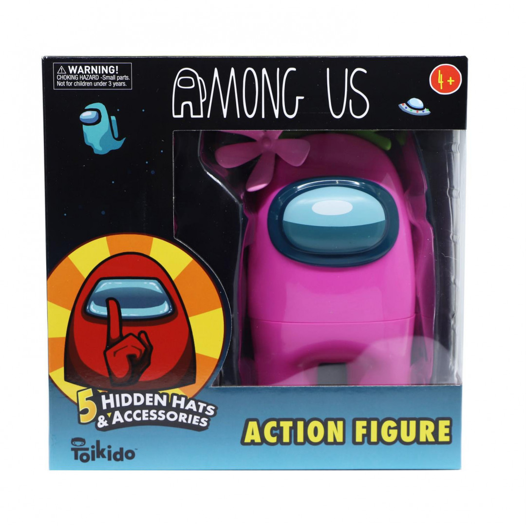 Among Us Action Figures 1 Pack Window Box Assorted
