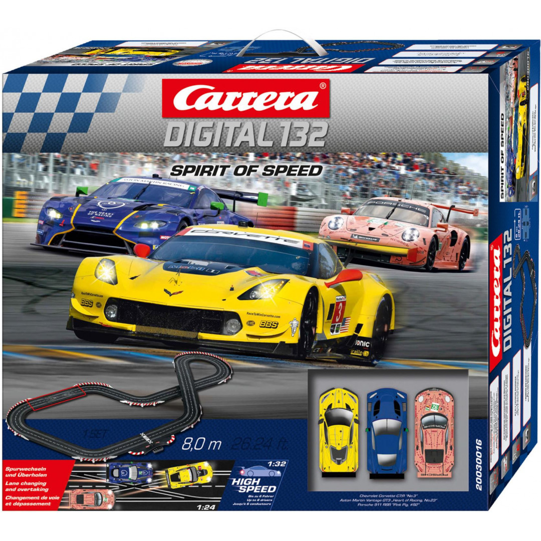 Spirit Of Speed - 3 Car Set 8 Metre - Shop Now!