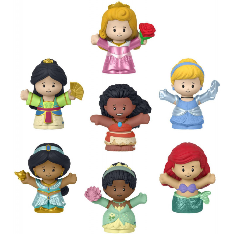 Disney Princess Figure Pack By Little People - Afterpay