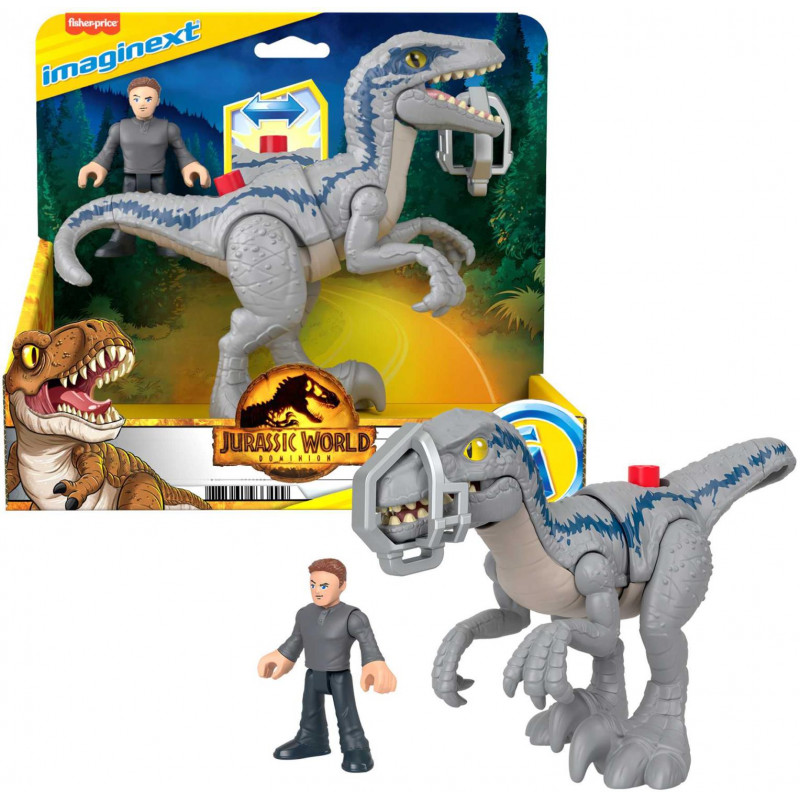 Imaginext Jurassic World Breakout 'Blue' - Afterpay