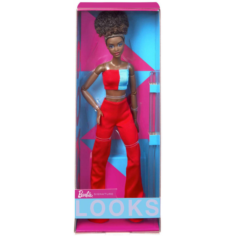 Barbie Looks Doll - Natural Black Hair & Colour Block Crop