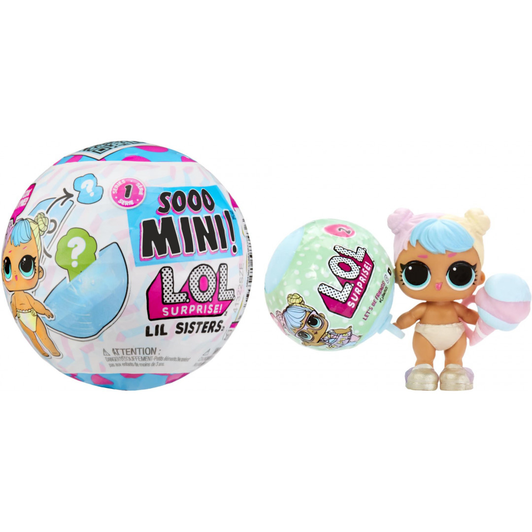 L.O.L. Surprise Sooo Mini! Lil Sisters Tots Assorted