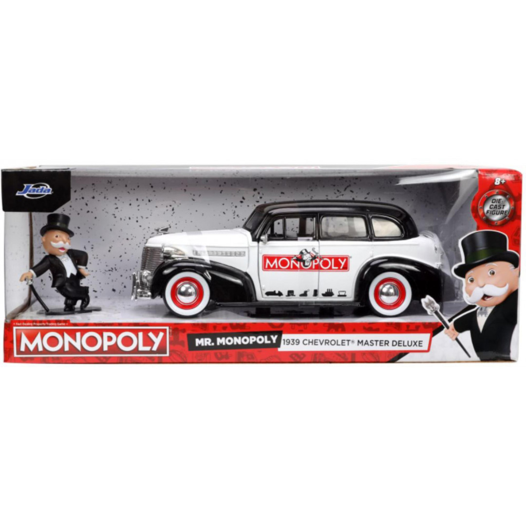 Monopoly - Mr Monopoly & 39 Chevy Master Deluxe 1:24