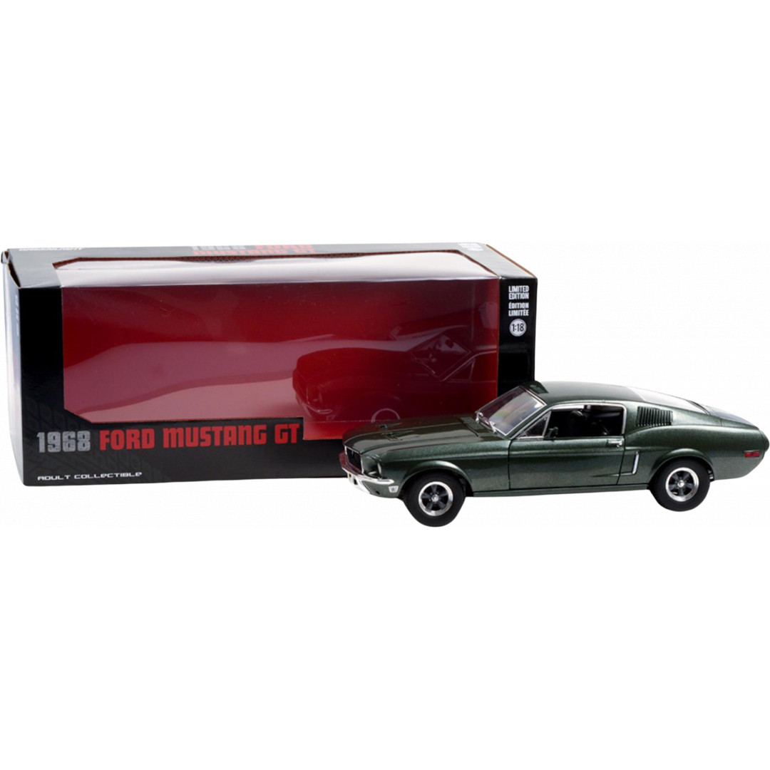 1:18 1968 Ford Mustang GT Fastback - Highland Green
