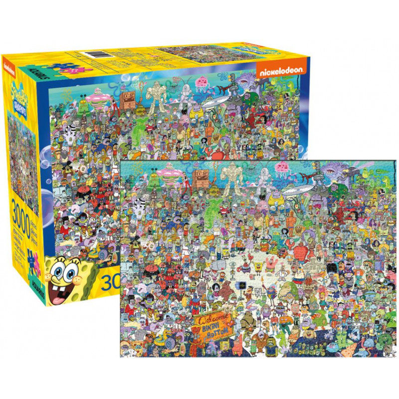 Spongebob Squarepants 3000Pc Puzzle - Afterpay Available!