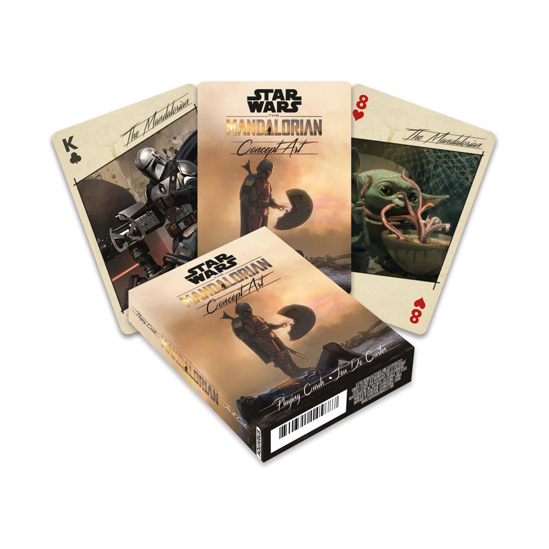 Star Wars - The Mandalorian Concept Art Playing Cards | Mr Toys