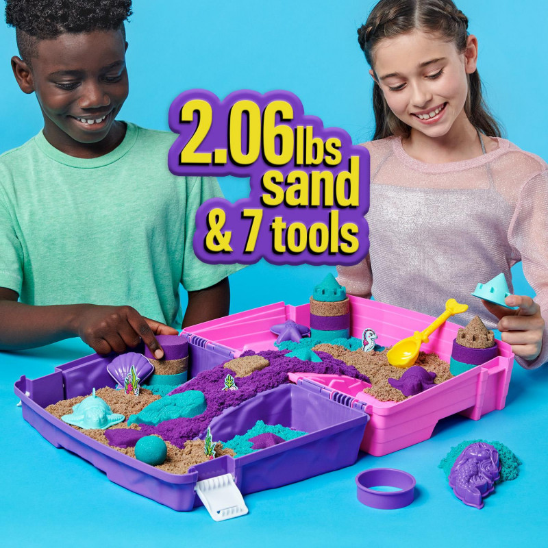 Kinetic Sand Mermaid Folding Sandbox | Mr Toys Toyworld