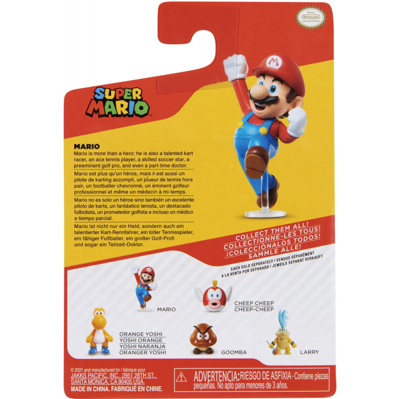 Nintendo Mario 2.5" Limited Articulated Figure Assorted
