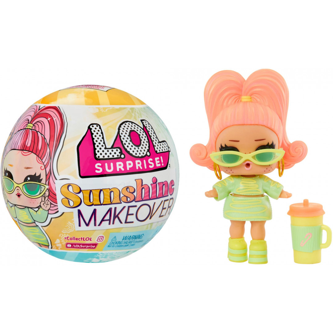 L.O.L. Surprise Sunshine Makeover Doll Tots Assorted | Mr Toys