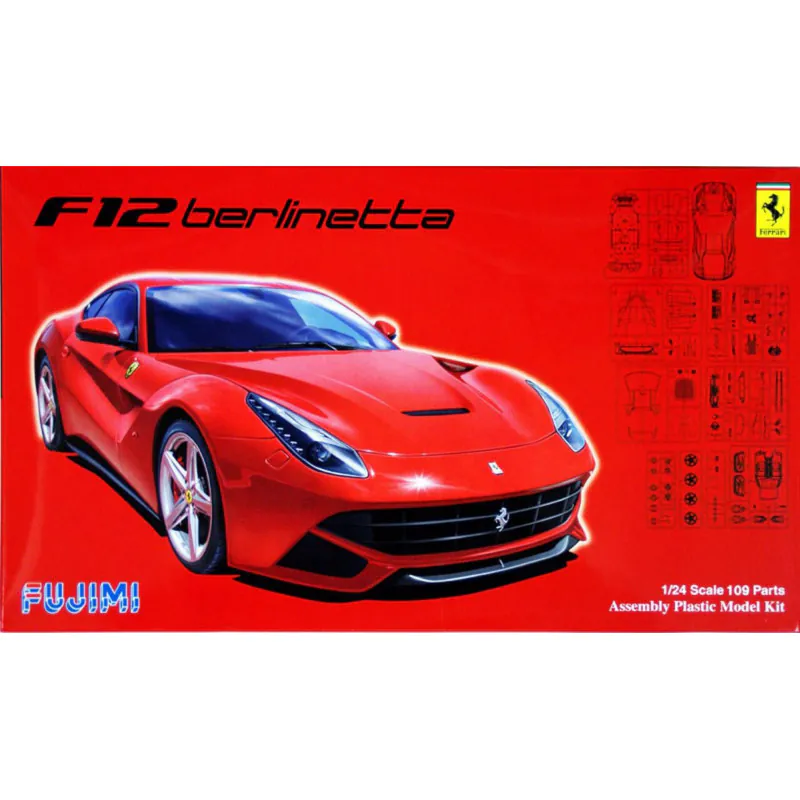 Fujimi 1/24 Ferrari F12 Berlinetta (RS-54) Plastic Model