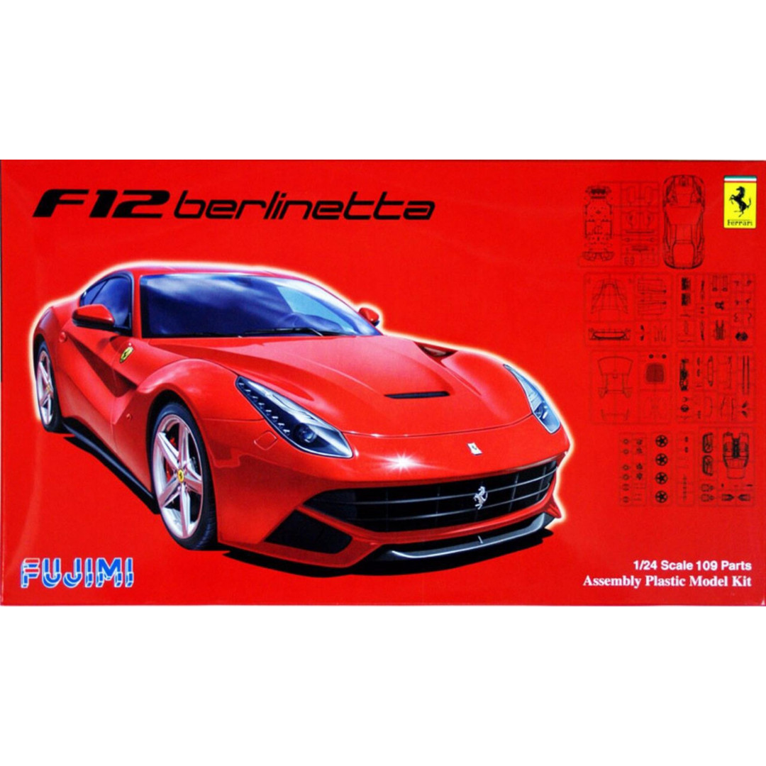 Fujimi 1/24 Ferrari F12 Berlinetta (RS-54) Plastic Model