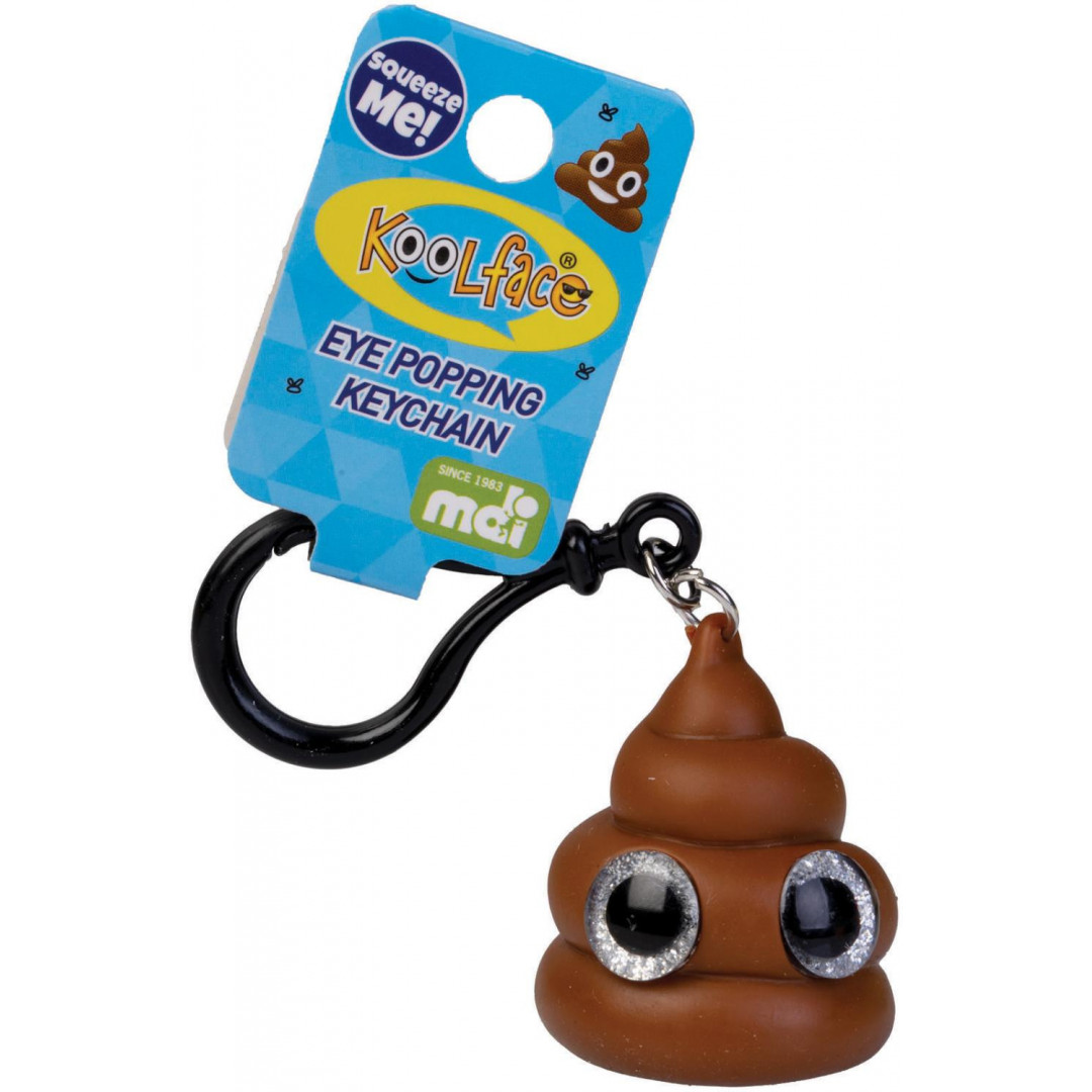 Eye Popping Keyring Poo - Afterpay Available!
