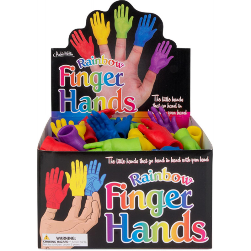 Archie McPhee - Colour Hand Finger Puppets Randomly