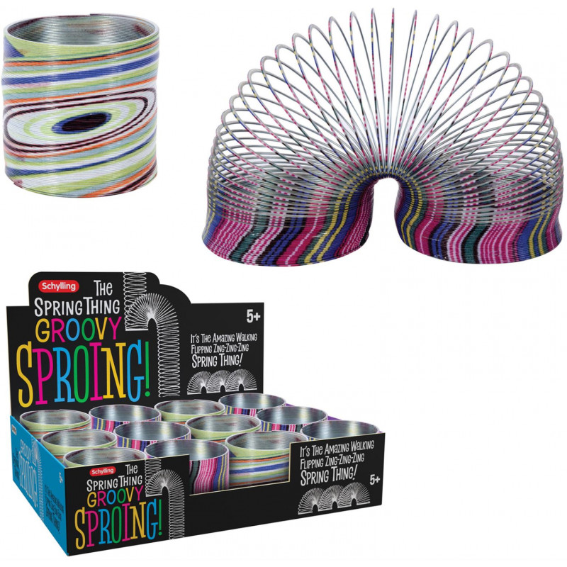 Schylling - Colourful Metal Spring - Afterpay Available!
