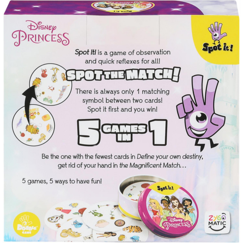 Spot It! Disney Princess | Mr Toys Toyworld