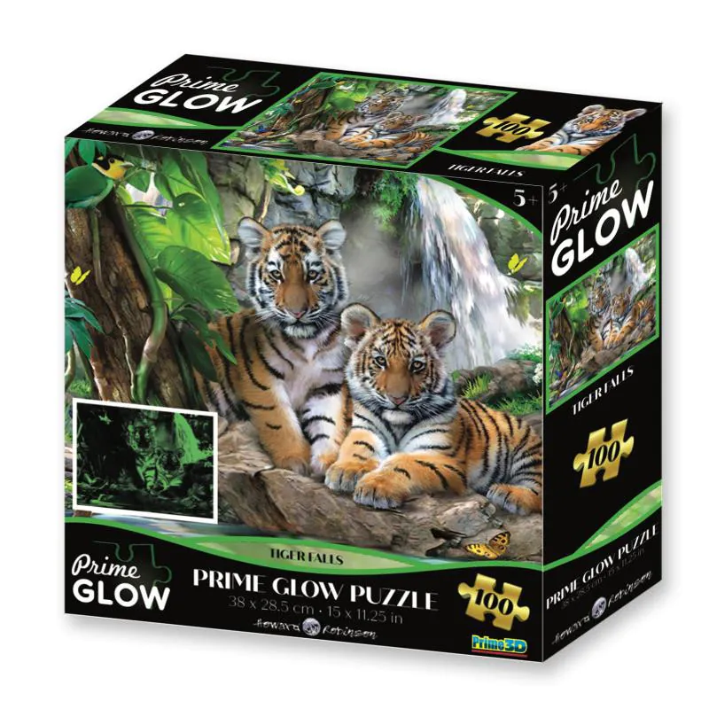 Super 3D 100Pc Glow In The Dark Puzzle Assortment