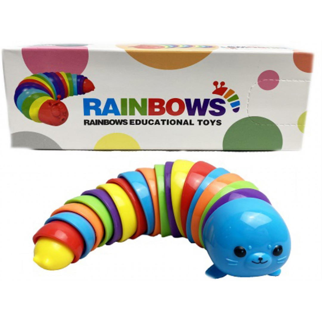 Rainbow Snuggle Caterpillar Boxed - Afterpay Available!