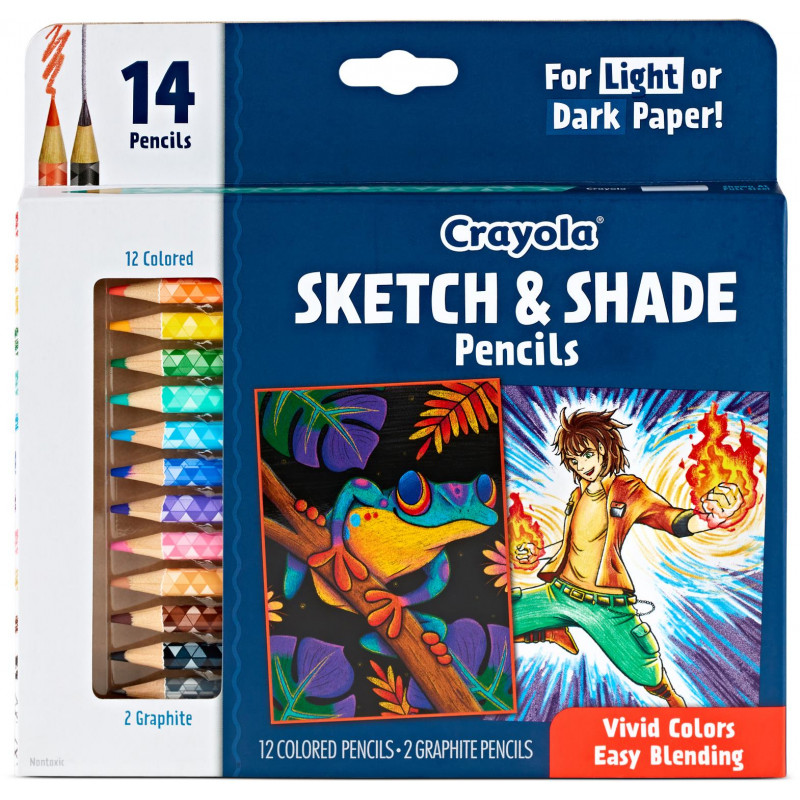 14Ct Sketch & Shade Pencils | Mr Toys Toyworld