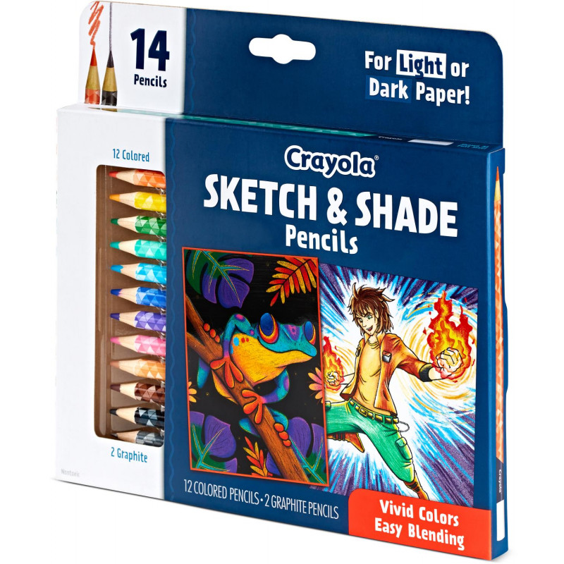 14Ct Sketch & Shade Pencils | Mr Toys Toyworld