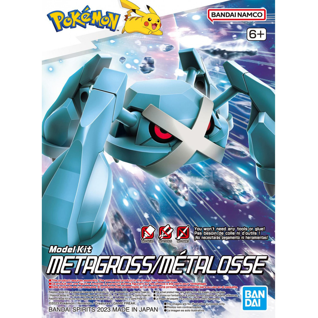 Hobby Kit Pokemon Model Kit Metagross | Mr Toys Toyworld