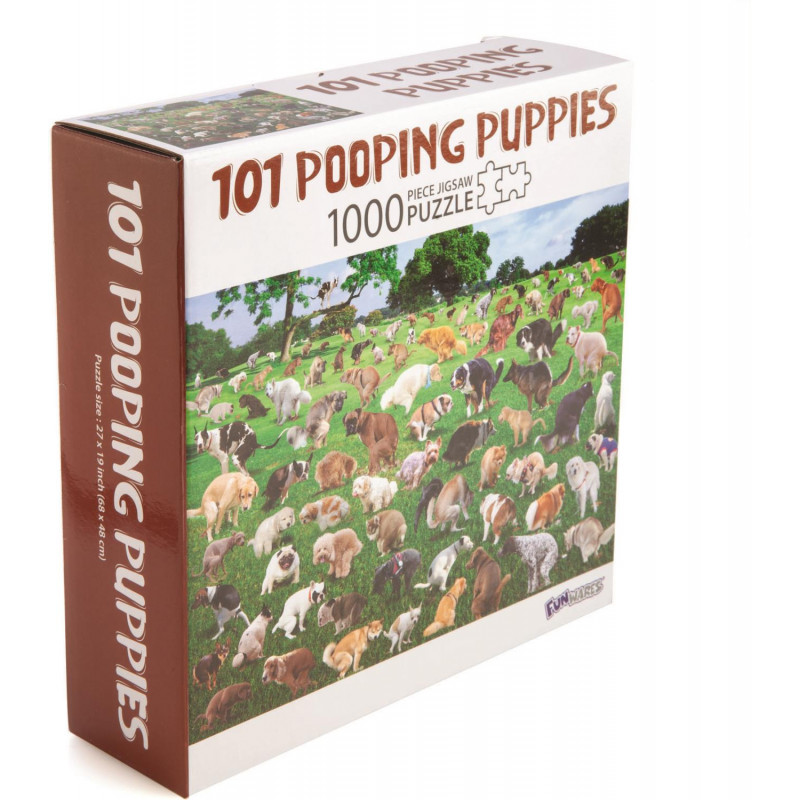 Jigsaw Puzzle Pooping Puppies - Afterpay Available!