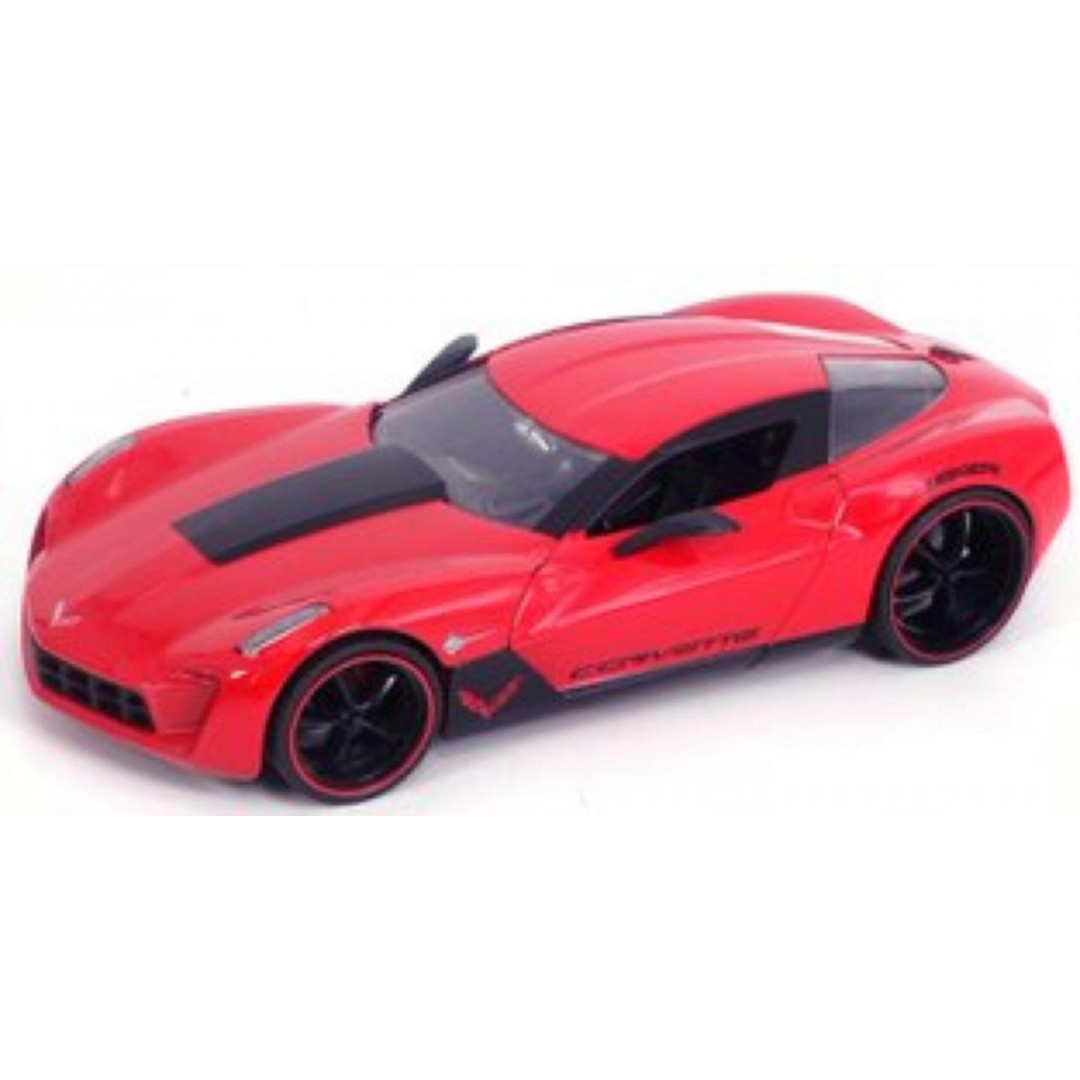 Big Time Muscle - Chevy Corvette Sray 2009 Rd 1:24 | Mr Toys