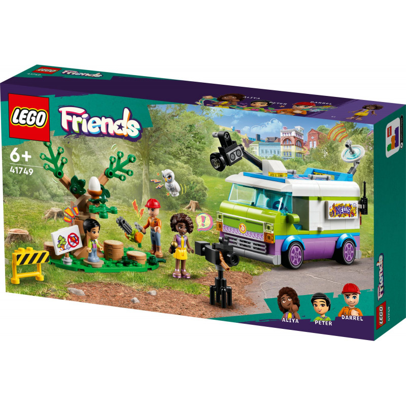 LEGO Friends Newsroom Van 41749 - Shop Now!