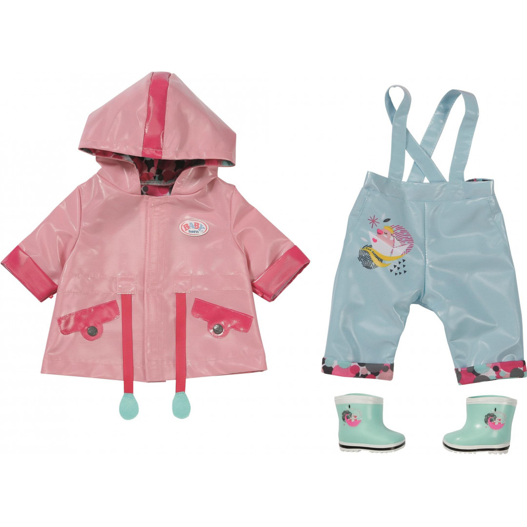 Baby Born Deluxe Rain Set 43cm - No Doll - Afterpay