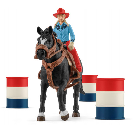 Schleich - Cowgirl Barrel Racing Fun - Afterpay Available!