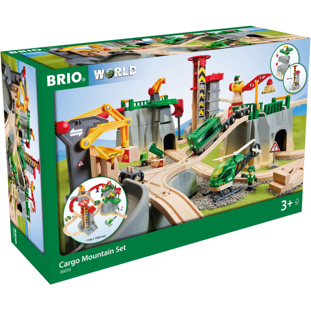Brio - Cargo Mountain Set 32 Pieces - Afterpay Available!