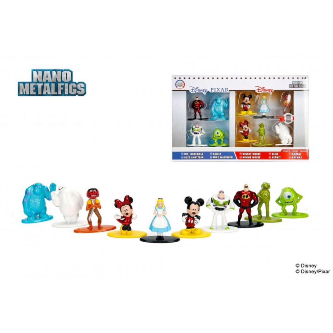 Disney - Nano Metalfigs 10Pk - Afterpay Available!