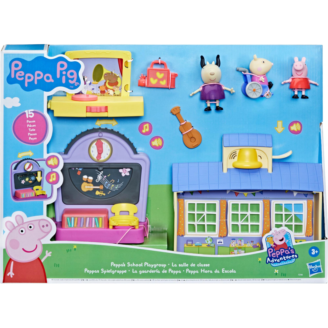 Peppa Pig School Playgroup Playset - Shop Now!