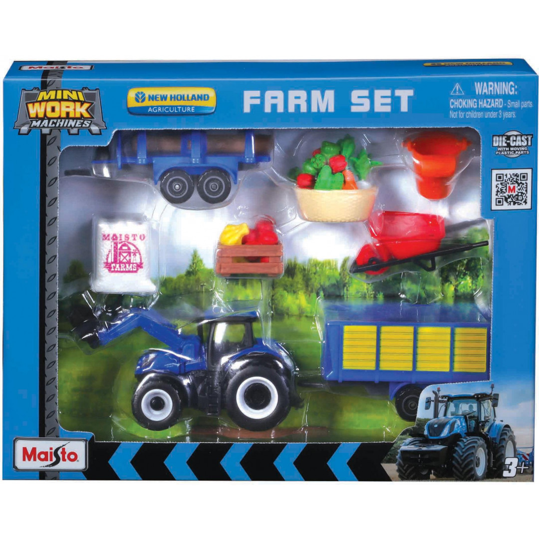 Mini Work Machines Farm Play Set Assorted - Afterpay
