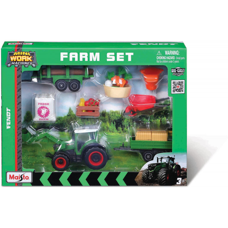 Mini Work Machines Farm Play Set Assorted - Afterpay