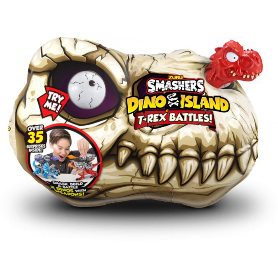 Smashers Dino Island T-Rex Battle Playset - Afterpay