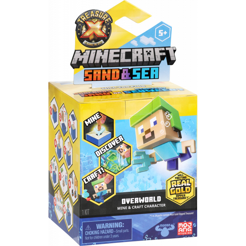 Treasure X Licensed Minecraft Sand And Sea Single Pack
